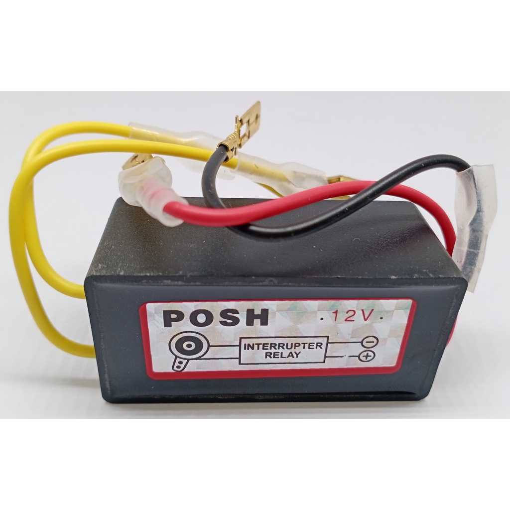 POSH INTERRUPTER HORN RELAY 12V | Shopee Philippines