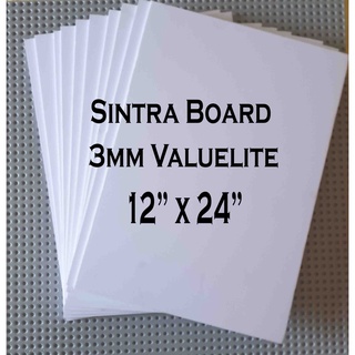 Sintra board 3mm 12in x 24in 5pcs | Shopee Philippines