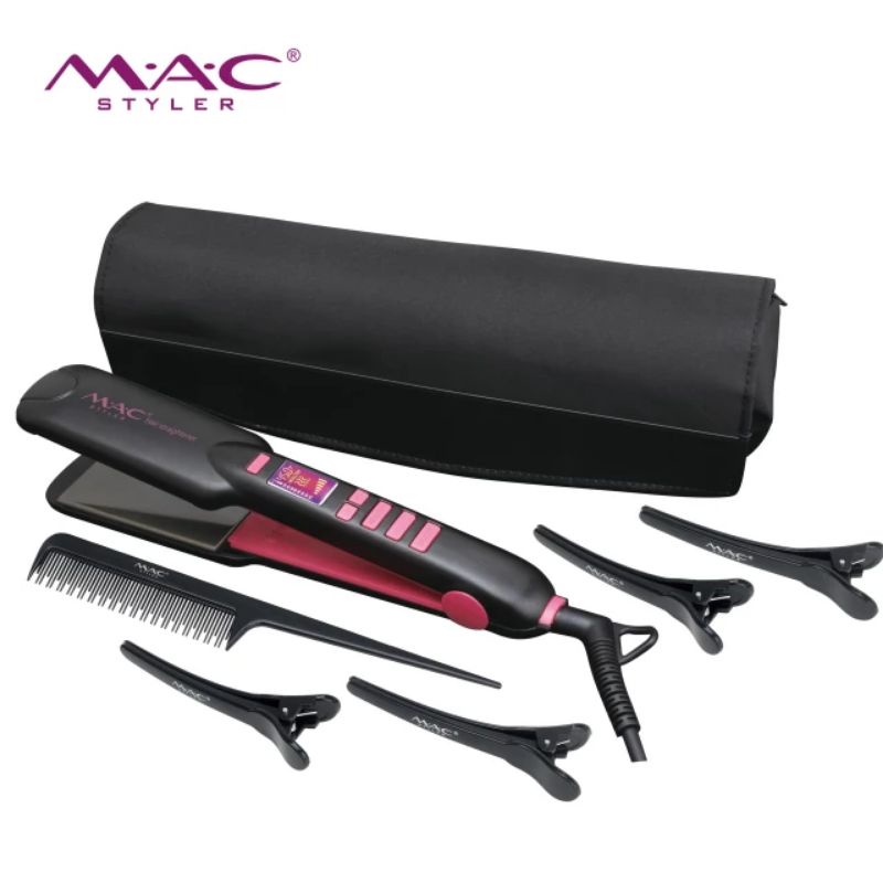 ON HAND Original MAC MC-5516 Professional Hair Iron/Hair Straightener ...