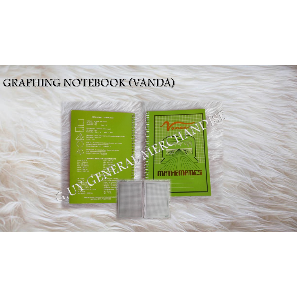 GRAPHING NOTEBOOK (VANDA) | Shopee Philippines