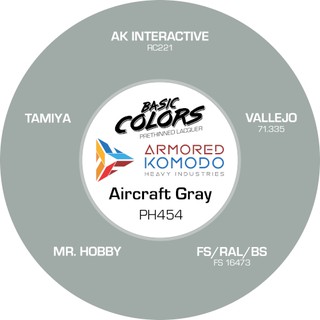 Aircraft Gray FS16473 PH454 50ml Armored Komodo Airbrush Hobby Paint ...