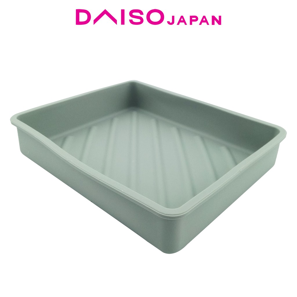 Daiso Gray Quick Cooking Silicone Tray | Shopee Philippines
