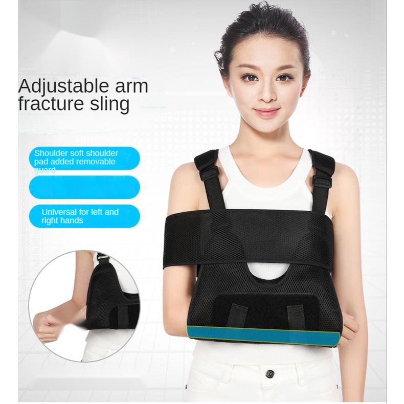 Adjustable Shoulder Arm Sling Medical Support Elbow Brace Breathable ...