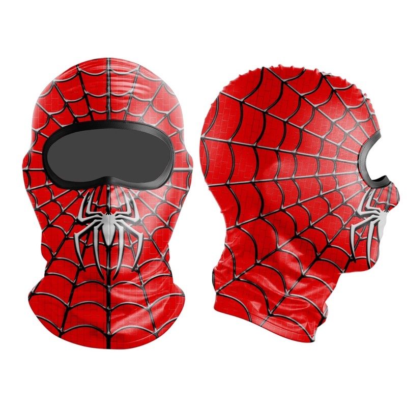 SUPER HERO FULL SUBLIMATION BALACLAVA Bonnet Riding Gear - Spiderman ...