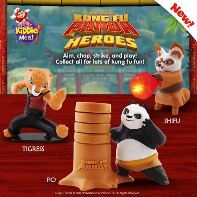 Jollibee Kung Fu Panda Heroes (2017) | Shopee Philippines
