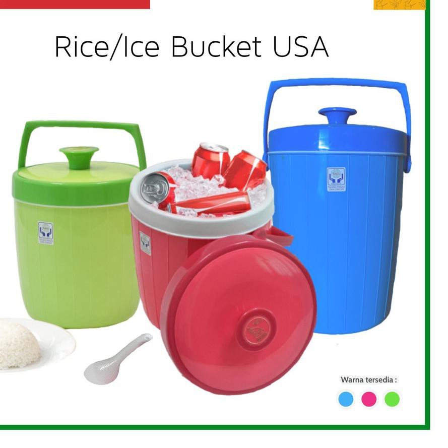 Maspion Rice Thermos 6 8 10 / Ice Thermos / Rice Ice Bucket USA ...