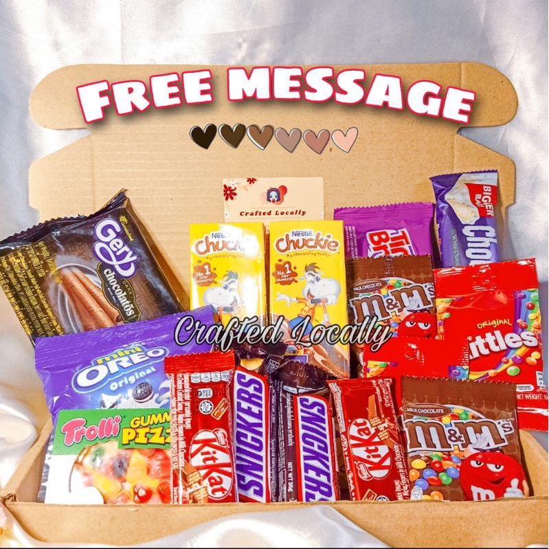 Surprise assorted chocolates in a box sana all CRAFTED LOCALLY | Shopee ...