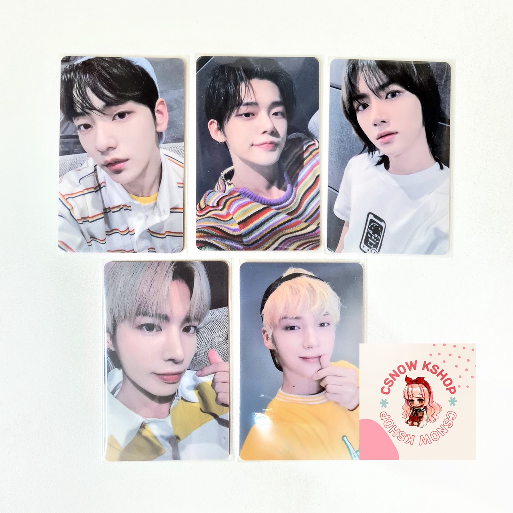 TXT The Chaos Chapter Official Fight or Escape Lucky Draw PC Photocard ...