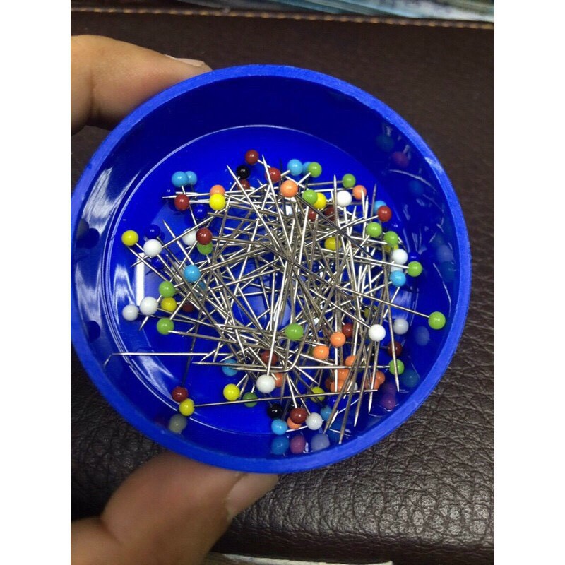 Box of 100 Monasa round box pins - PFL Store