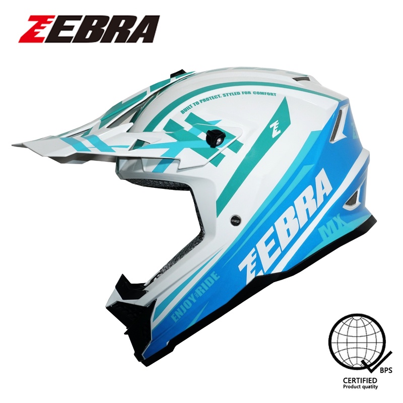 ZEBRA MX399 motocross full face motorcycle helmet off-road mountain ATV ...