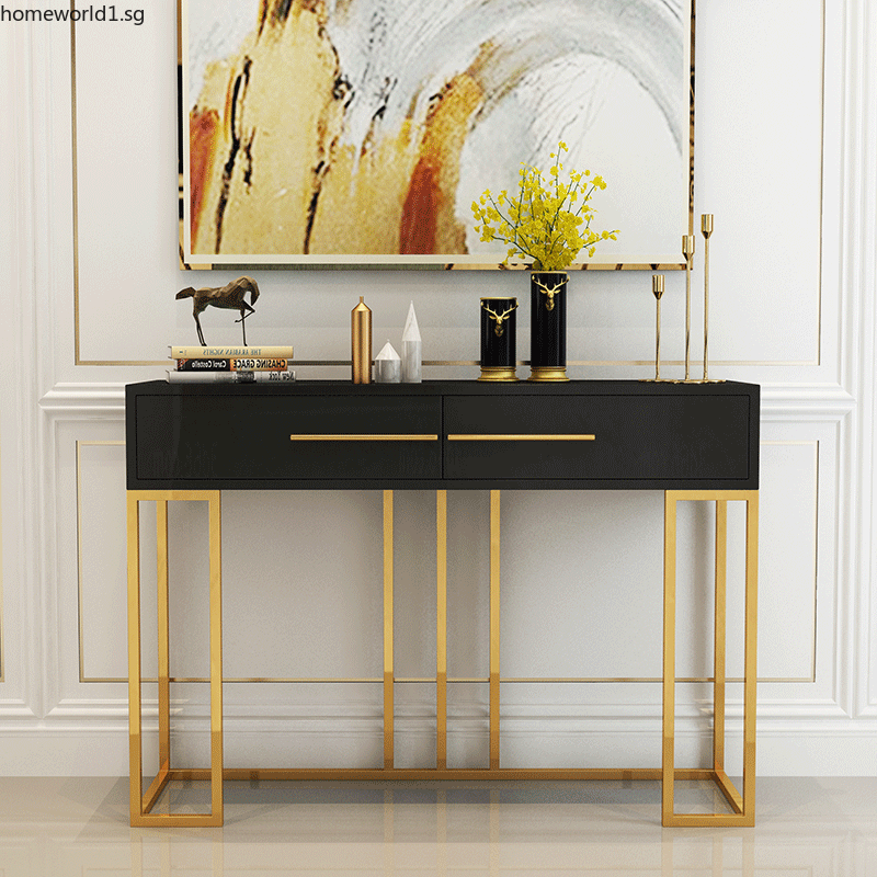 home life[HOT SALE]Console table dressing table with drawers wood table ...