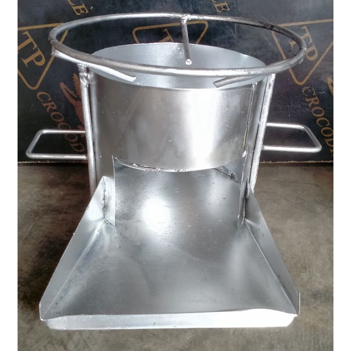 Kalan de Uling/kahoy Galvanized Steel Stove Heavy Duty | Shopee Philippines