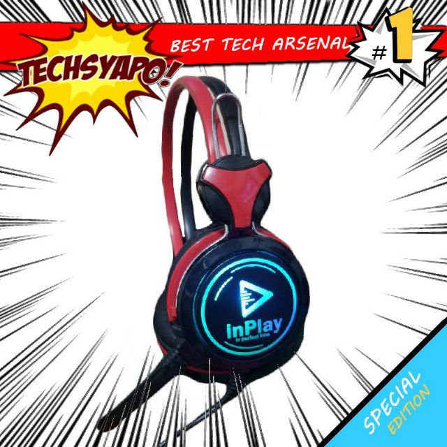 INPLAY RGB GAMING HEADSET - Lynderm Store