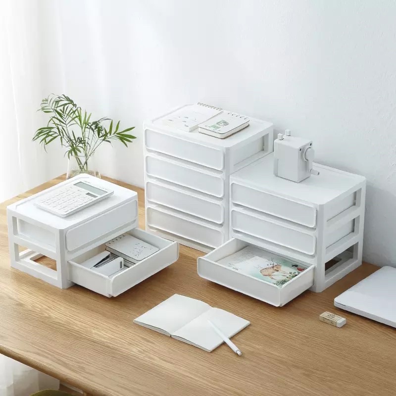 2/3/4 Layers Minimalist Desk Drawer Organizer | Shopee Philippines