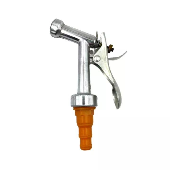 HOSE NOZZLE LEVER SPRAY CHROME GARDEN SPRAYER - UniTop