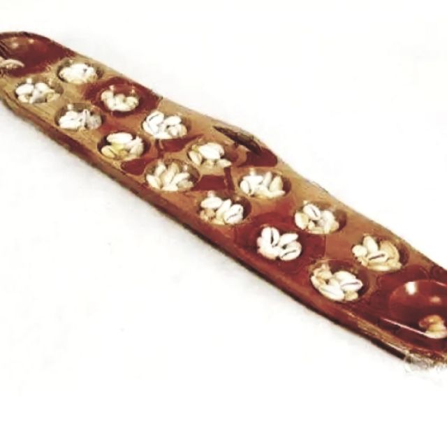 Sungka w/ shells Philippine Souvenir Family Game | Shopee Philippines