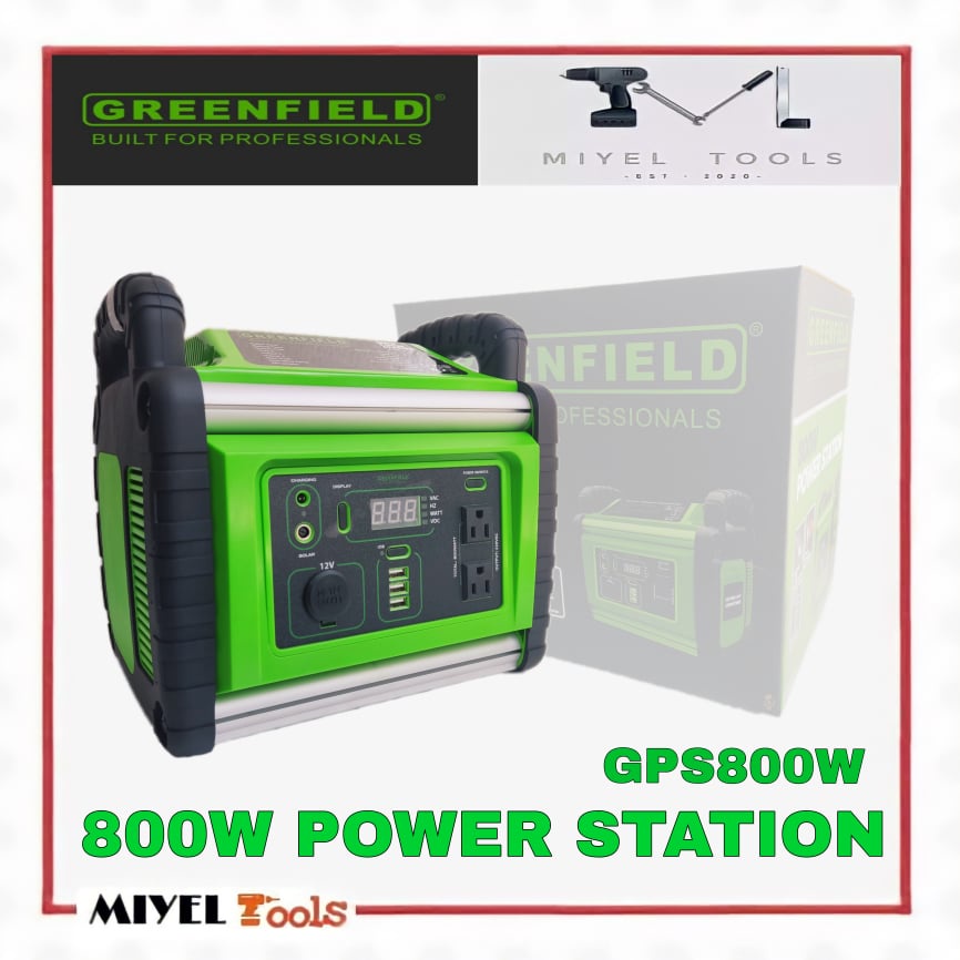 GREENFIELD Power Station 800Watts (GPS800W) | Shopee Philippines