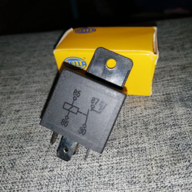 Hella Normally Open Mini Relay, 5 Pin 12v | Shopee Philippines