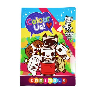 Canimals Drawing Set (Coloring Book + 10 Jumbo crayons) | Shopee ...