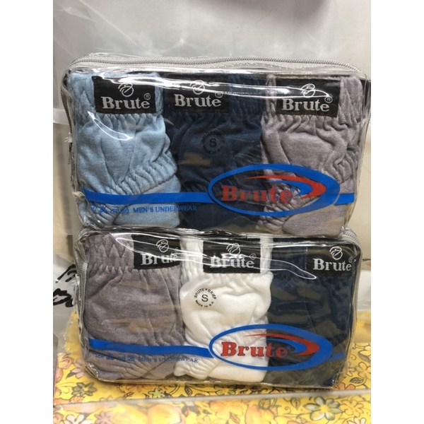 Brute Men’s Original Brief Inside Garter3@1 | Shopee Philippines