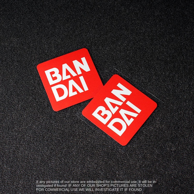 BANDAI Sticker Bandai Gundam Car Sticker Tide Brand Car Reflective ...