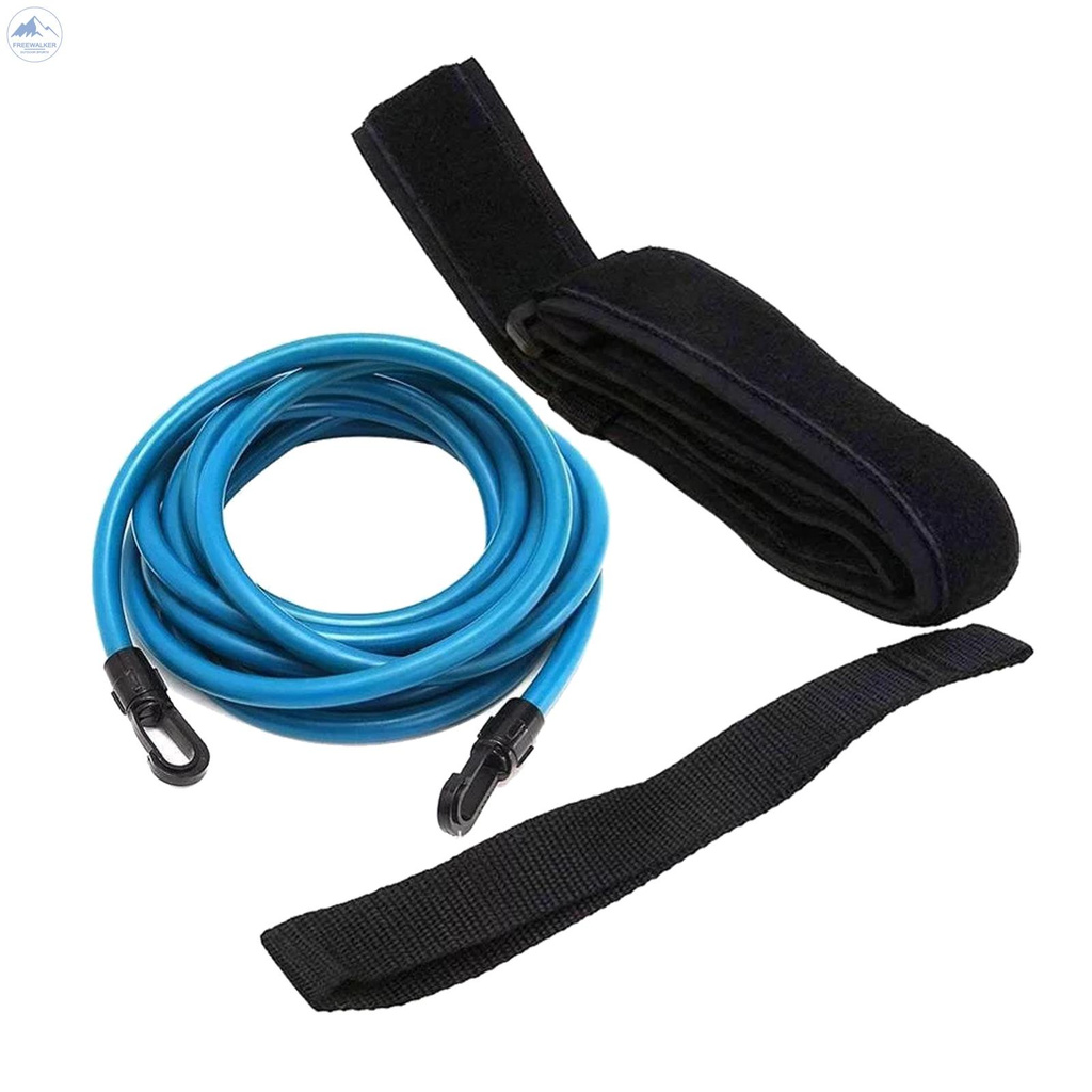 NEW&COD Adjustable Swim Training Belt Resistance Elastic Belt Swimming ...