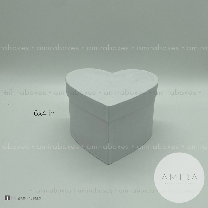 6x4" Regular Heart Box (Customizable) | Shopee Philippines