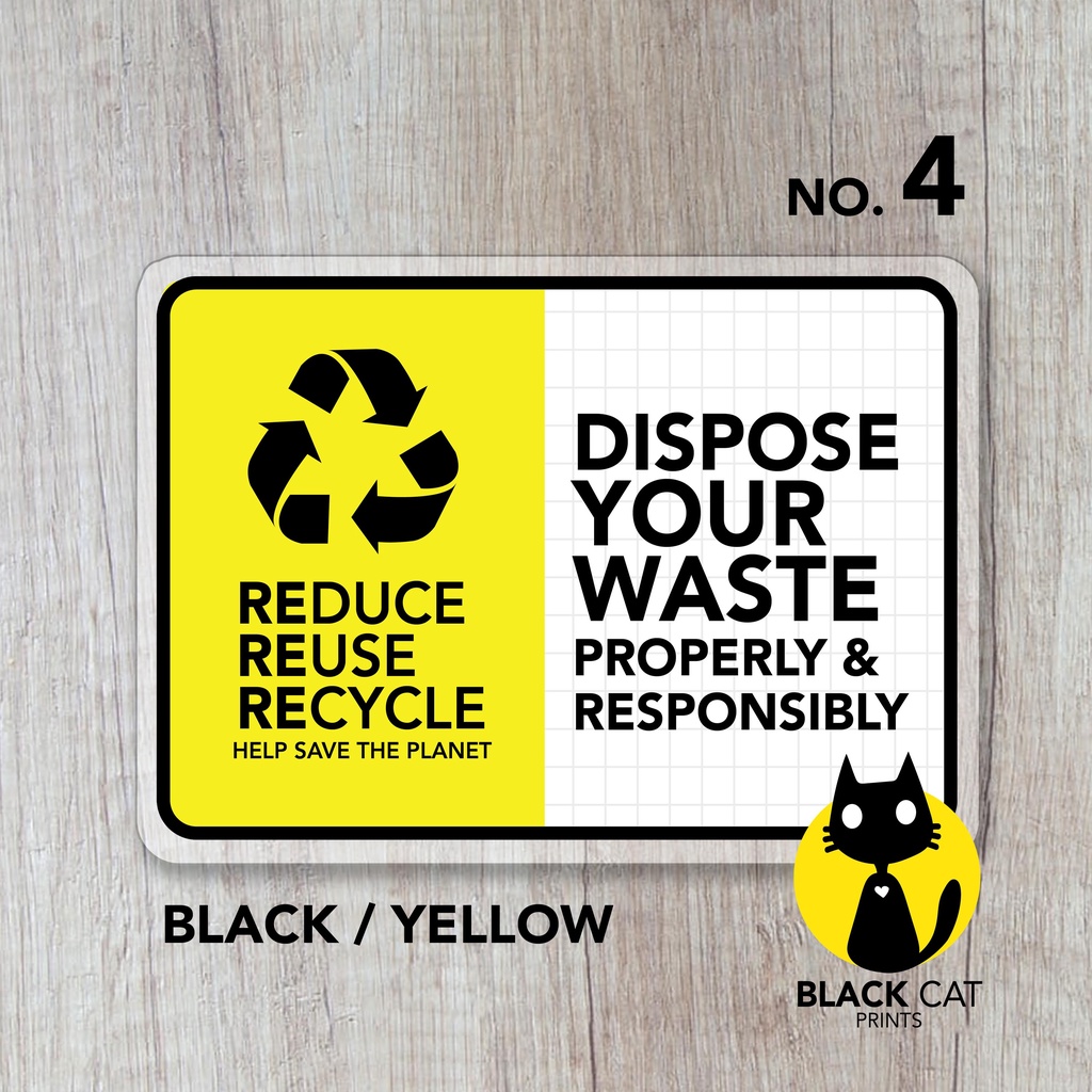 Dispose Your Waste Properly and Responsibly Sign | Laminated Signage ... Dispose Your Waste Properly and Responsibly Sign | Laminated Signage ...