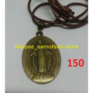 MAG150_BR Our Lady of Miraculous Medal Necklace ( Medalyong Milagrosa ...