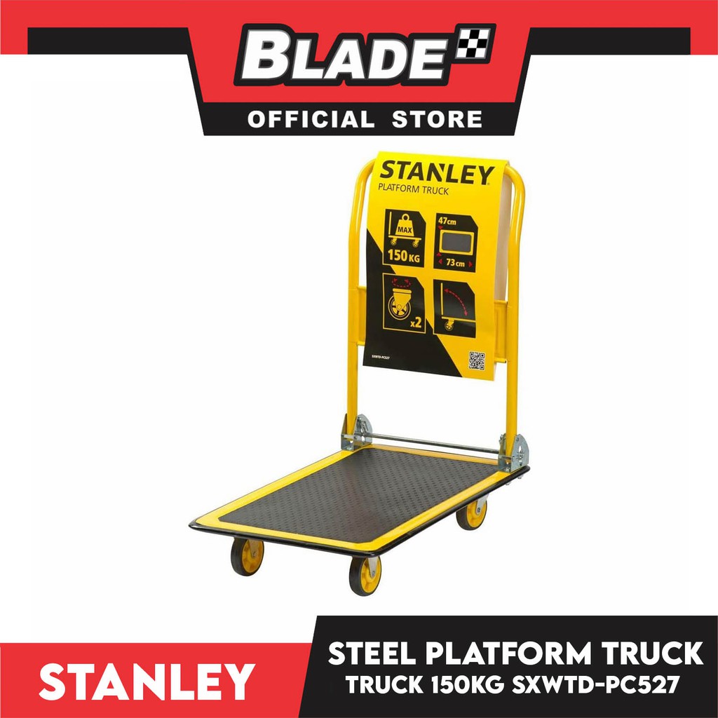 Stanley Steel Platform Truck PC-527 (150kg) Folding Trolley, Caddy ...