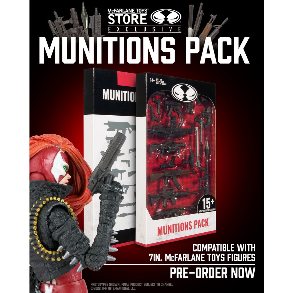 MCFARLANE TOYS Munitions Pack | Shopee Philippines
