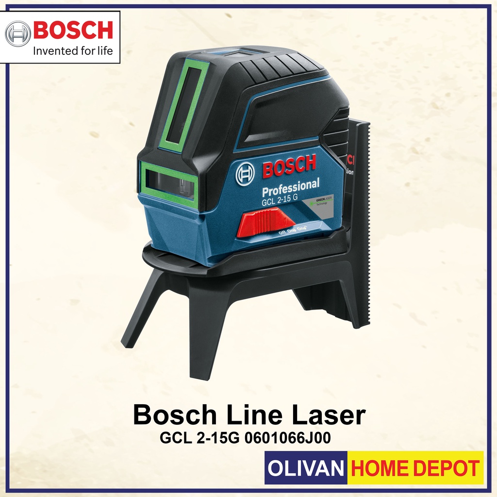 BOSCH Measuring GCL 2-15G Professional Green Line Combi Laser 0601066J00 | Shopee Philippines