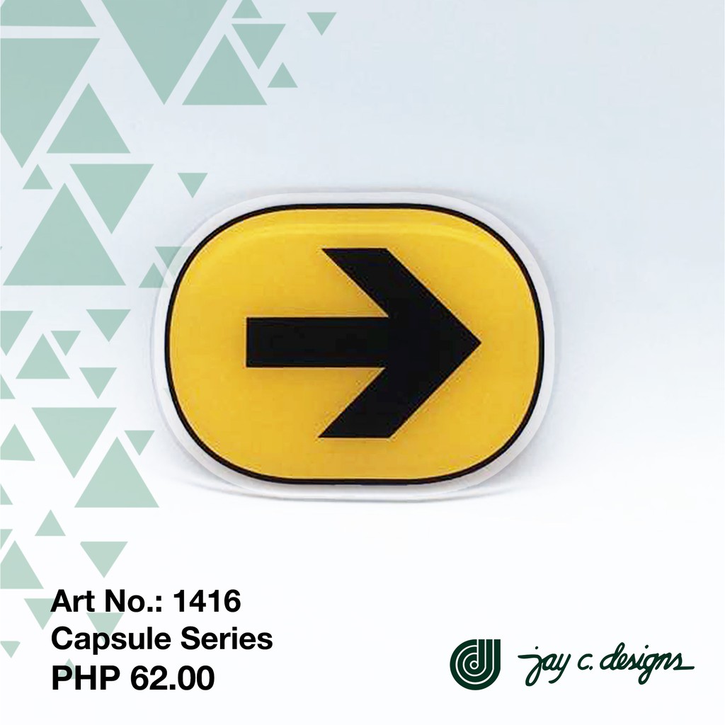 Jay C. Designs Acrylic Sign Arrow Signage 1416 | Shopee Philippines