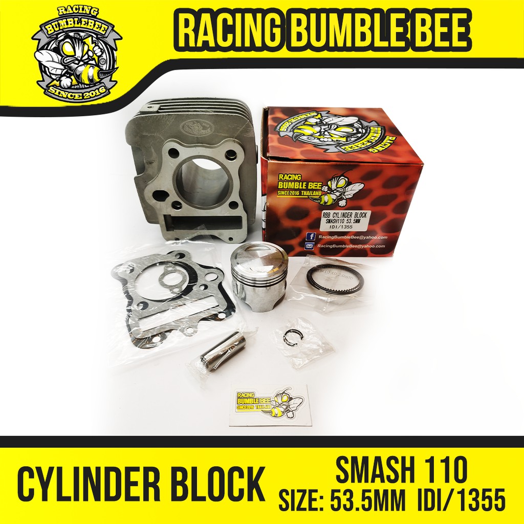 Cylinder Block 53.5mm/Std.Size(Smash110/Raider J 110) | Shopee Philippines