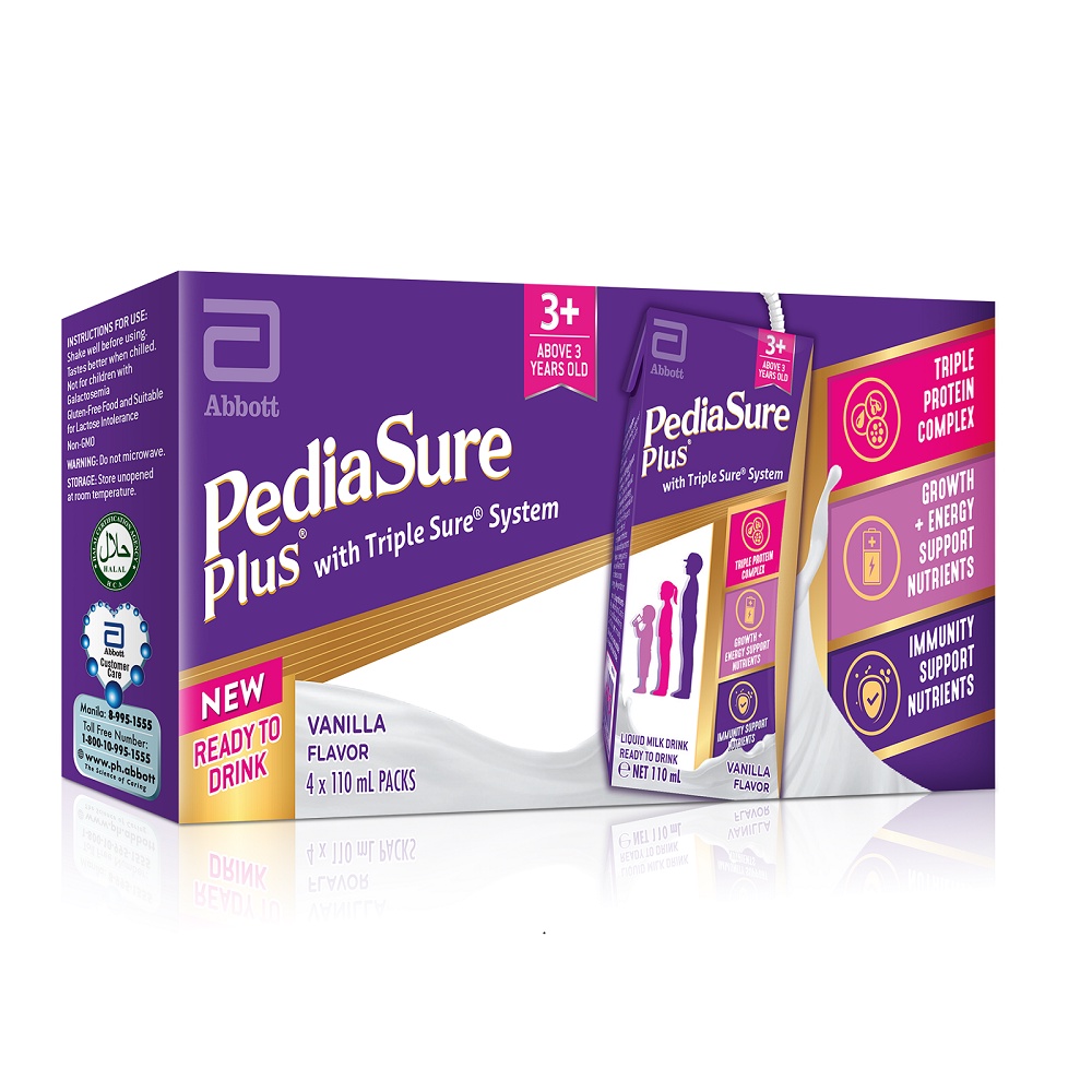 PEDIASURE Plus Vanilla Liquid 110ml | Shopee Philippines