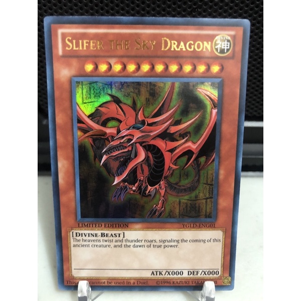 Original Slifer The Sky Dragon Card