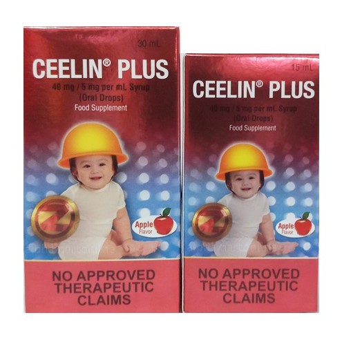Ceelin Plus Oral Drops 30ml/15ml | Shopee Philippines