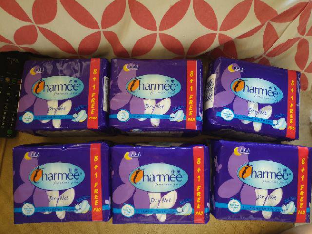 Charmee Period Ready Bundle Napkin Dry Net Heavy Flow with wings 8's ...