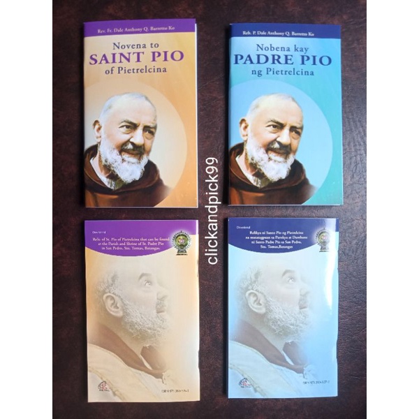 Novena / Nobena Booklet (English and Filipino/Tagalog) | Shopee Philippines