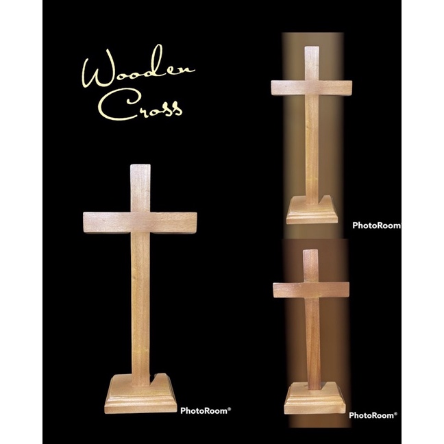 Wooden Cross (altar table display) | Shopee Philippines