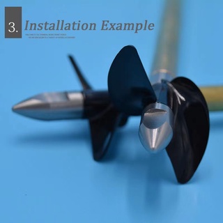 RC Boat Oar Quant Two Blades Paddle 2 Blades Nylon Boat Propeller High ...