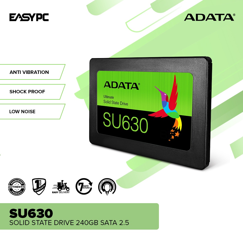 EasyPC | Adata SU630 Solid State Drive 240GB or 480GB SATA 2.5 Brand ...
