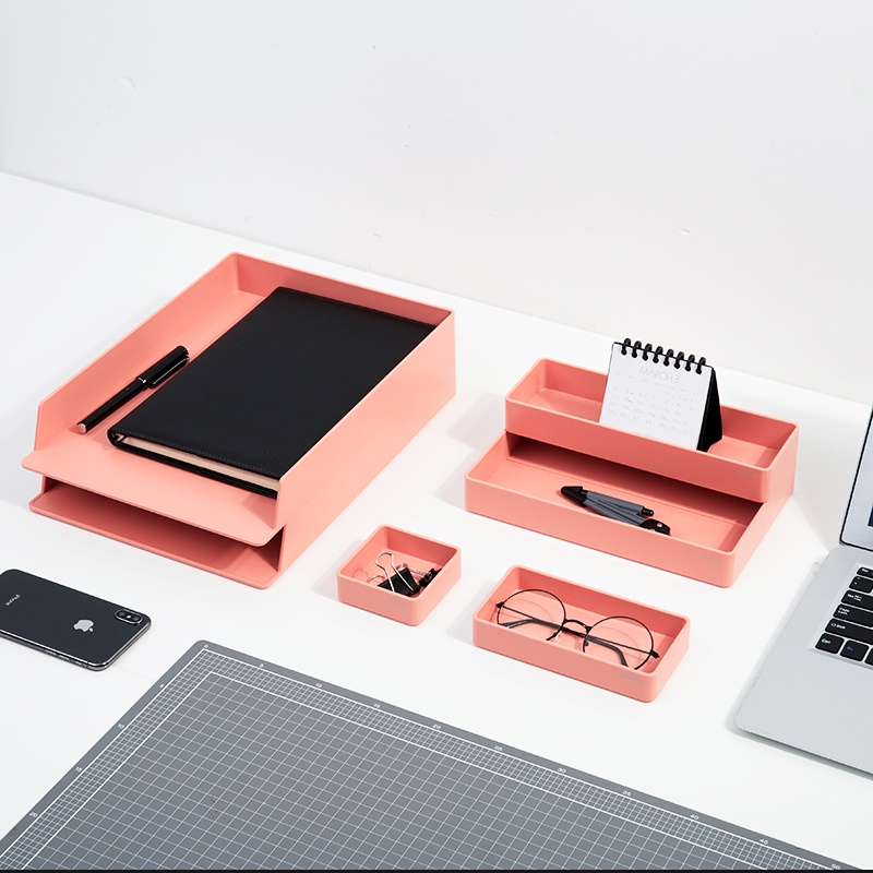 Nusign by Deli Desktop Organizer File Document Paper Tray Storage ...