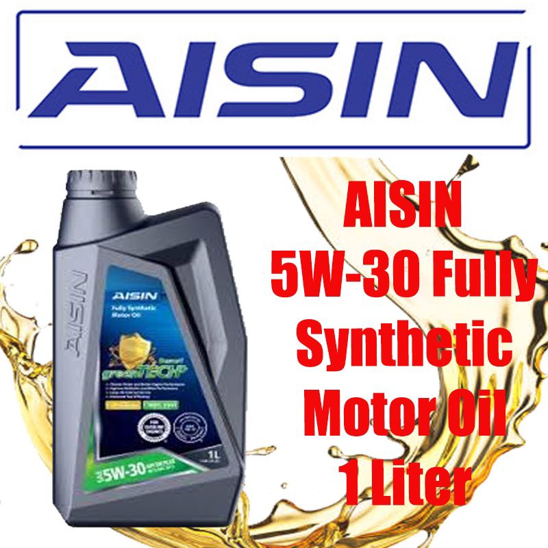 AISIN 5W-30 Fully Synthetic Motor Oil for Gasoline and Diesel Engine 1 Liter | Shopee Philippines