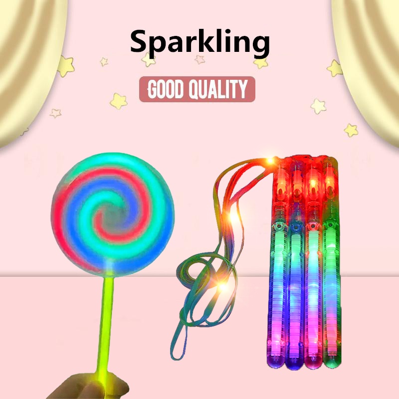 1pc LED Magic Wand Flashing Lights up Glow Sticks Party MoodStar ...