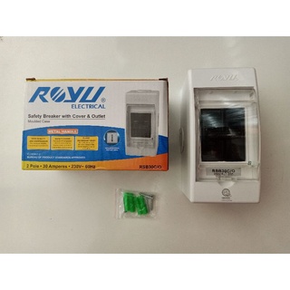 Royu Safety Breaker with Aircon Outlet and Cover 20 and 30 amperes ...