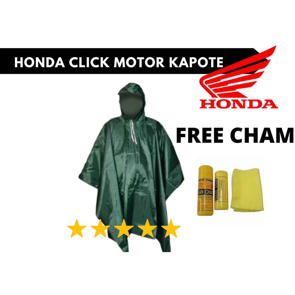 HONDA CLICK 125/150 KAPOTE / RAINCOAT RIDER / KAPOTE FOR TAG ULAN WITH ...