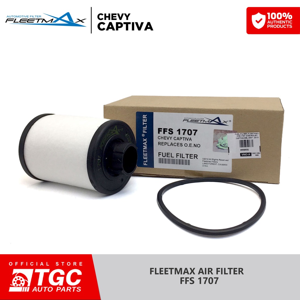 Fleetmax Fuel Filter Chevrolet Captiva Dsl 2007 - 2013 FFS1707 1pc ...