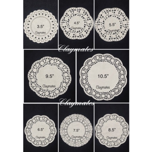 Round Paper Doilies (50pcs/pack) | Shopee Philippines
