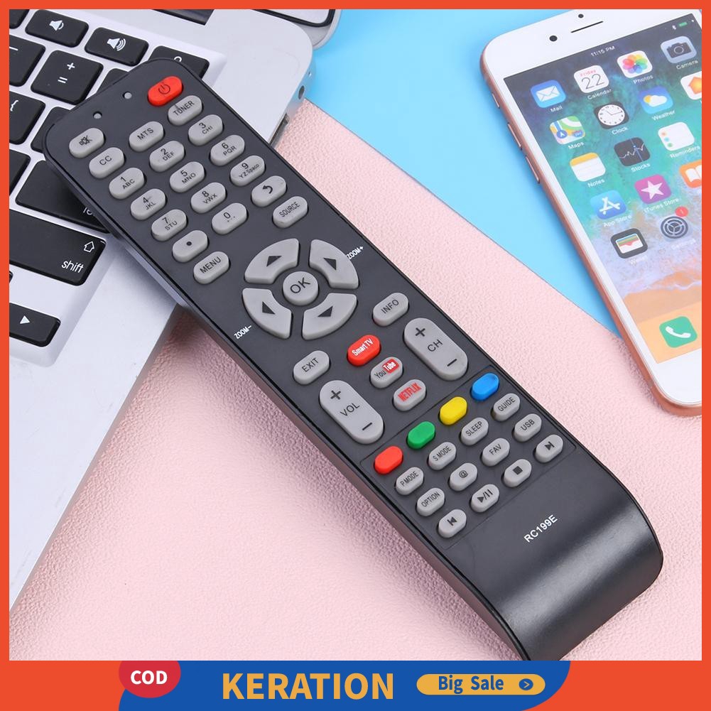 Smart TV Remote Control 06-519W49-C005X for TCL/HYUNDAI/EKT/HKPro ...